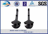 China Black Oiled 90LB Rail Anchors DIN Steel For Railroad Fastenings for sale