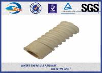 China Railway Fastener Rail Insulator HDPE Material Plastic Sleeve Dowel for sale
