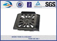 China Railway Track Pad Plastic And Rubber Part EVA HDPE Black Surface for sale