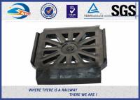 China Railway Track Pad Plastic And Rubber Part EVA HDPE Black Surface for sale