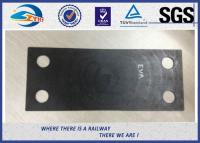 China Injection Moulding Rail HDPE / Rubber Track Pads for Customizable Railway Basement for sale