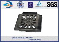 China Durable Rubber Pads for Steel Tracks / Black Color Rail Base Part for sale