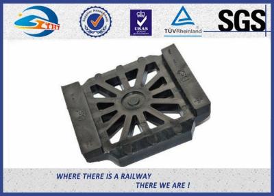 China Durable Rubber Pads for Steel Tracks / Black Color Rail Base Part for sale