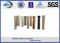 China SDU25 Model PA66 Plastic Dowel Plastic And Rubber Part For DHS35 Screw Spike for sale