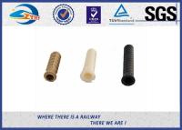 China SDU25 Model PA66 Plastic Dowel Plastic And Rubber Part For DHS35 Screw Spike for sale
