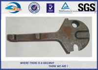 China Plain Surface Cast Iron Rail Shoulder Embedded Part For Railway Fastening System for sale