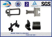 China Plain Surface Cast Iron Rail Shoulder Embedded Part For Railway Fastening System for sale