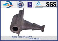 China Plain Surface Cast Iron Rail Shoulder Embedded Part For Railway Fastening System for sale