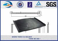 China Customized Rubber Pad Plastic And Rubber Part HDPE For Railway Fastening for sale