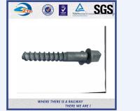 China ZhongYue Customized Railroad Rail Screw Spikes Square Head For Railway for sale