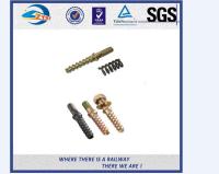 China High Hardness Oxide Black 8.8 Grade Railway Sleeper Screws DIN Standard for sale