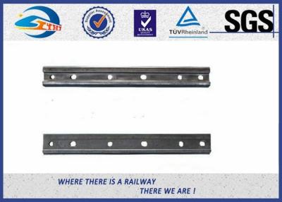 China Plain Surface 6 Holes Rail Joint Bar Railroad Fish Plate For UIC60 UIC54 Steel Rail for sale