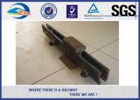 China Casting Steel Light Railway Fish Plate 18KG 4 Holes Joint Bars for sale
