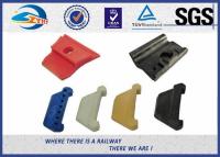 China Reinforced Nylon 66 Rail Insulator Angle Guide Plate Plastic And Rubber Part for sale