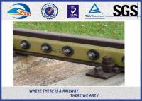 China BS47-1 Standard Fishplate for BS80A Rail Track Railway Joint Bar With 4 holes for sale