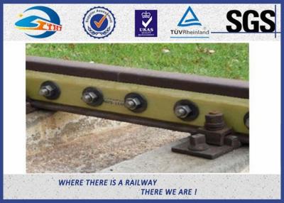 China Plain Oiled 45 Steel Fish Plate Joint 4 Holes 6 Holes for UIC60 BS75R for sale