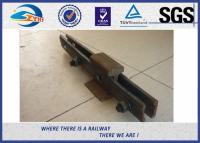 China Track Railway Fish Plate Plain / Oxide Black for Standard Steel Rail for sale