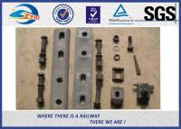 China Track Railway Fish Plate Plain / Oxide Black for Standard Steel Rail for sale