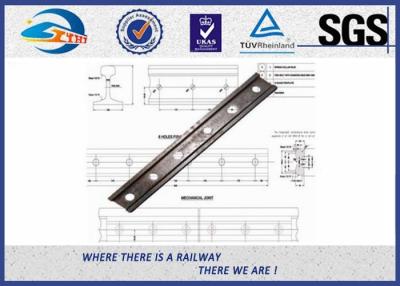 China 4 / 6 Holed Railway Fish Plate Joint Bars For 8kg 9kg 12kg Light Rail for sale