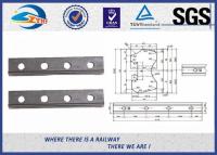 China 4 / 6 Holed Railway Fish Plate Joint Bars For 8kg 9kg 12kg Light Rail for sale