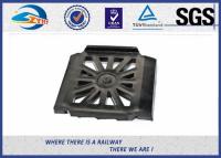 China High Tensile strength EVA Rubber Track Rail Pads , Railway Plate for sale