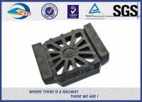 China High Tensile strength EVA Rubber Track Rail Pads , Railway Plate for sale