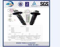 China Square Head / Rectangle Head  Railway Sleeper Screws / Rail Screw Nail For Rail Track for sale