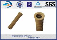 China Railway HDPE Plastic Sleeves In Concrete Ties White Or Yellow Color for sale