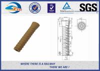 China Railway HDPE Plastic Sleeves In Concrete Ties White Or Yellow Color for sale