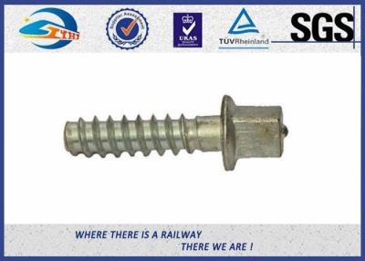 China 8.8 Grade Square Head Railway Sleeper Screws /  Railway Fasteners for sale