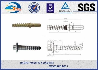 China Railway Fastening System Railway Pin Screw Spikes For America Railway for sale