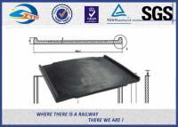 China Reinforced Virgin Material Nylon Rail Guide Plate / Angle Guide Plate EVA HDPE Rubber Part for sale