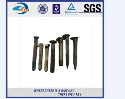 China ZhongYue customize galvanize track spikes for Thailand railway project for sale