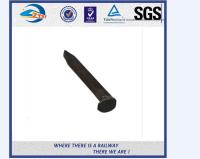 China Dacromet / Sherardizing Elastic Railroad Track Spikes For Railway Sleeper for sale