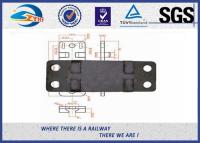 China Railway Cast Iron Base Sole Rail road Plates Steel Tie Plate for sale