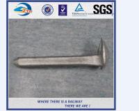 China Plain Oil Railroad Track Spikes Railway Fasteners Without Crack for sale