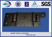 China 2 / 4 / 6 / 8 Holes High Tensile Strength Plain Rail Tie Plate Rail Base Plate for sale