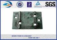 China QT500-7 Steel Rail Base Plate , Metal Tie Plate For UIC DIN Standard Railway for sale