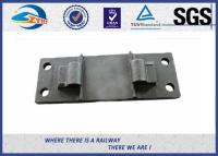 China QT500-7 Steel Rail Base Plate , Metal Tie Plate For UIC DIN Standard Railway for sale