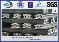China UIC50 UIC54 UIC60 Track Railway Heavy Steel Crane Rail 12 - 25m for sale