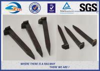 China 16*16 Nail Railroad Track Spikes Rail Road Spikes Fastening Part for sale