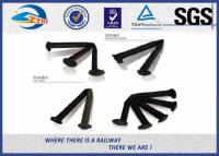 China 16*16 Nail Railroad Track Spikes Rail Road Spikes Fastening Part for sale