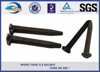China ISO Certificate Railroad Track Spikes / Rail Dog Spike For Timber Sleeper for sale