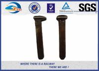 China Steel 35 Railway Track Spike Grade 5.6 Customizd Rail Spike Rail Fastenings for sale