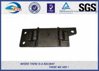 China Cast Iron Base Plate QT400-15 Plain Railway Tie Plate Fastener Components for sale