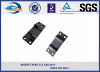 China Cast Iron Base Plate QT400-15 Plain Railway Tie Plate Fastener Components for sale