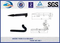China Zinc Wax Railroad Track Spikes 16 x 16 x 165 90 degree Cold bending for sale