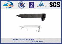 China Zinc Wax Railroad Track Spikes 16 x 16 x 165 90 degree Cold bending for sale