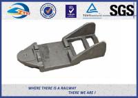 China Custom Carbon Steel Rail Tie Plate Plain Oiled by rolled / steel base plate for sale