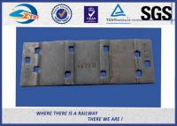 China OEM UIC60 Railroad Tie Plates Rail Fixing Base for Railway Fastenings for sale
